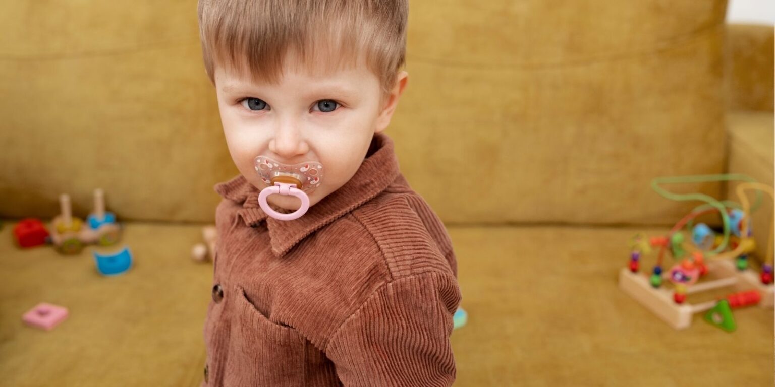 Cómo quitar el chupón a tu bebé (sin dramas)
